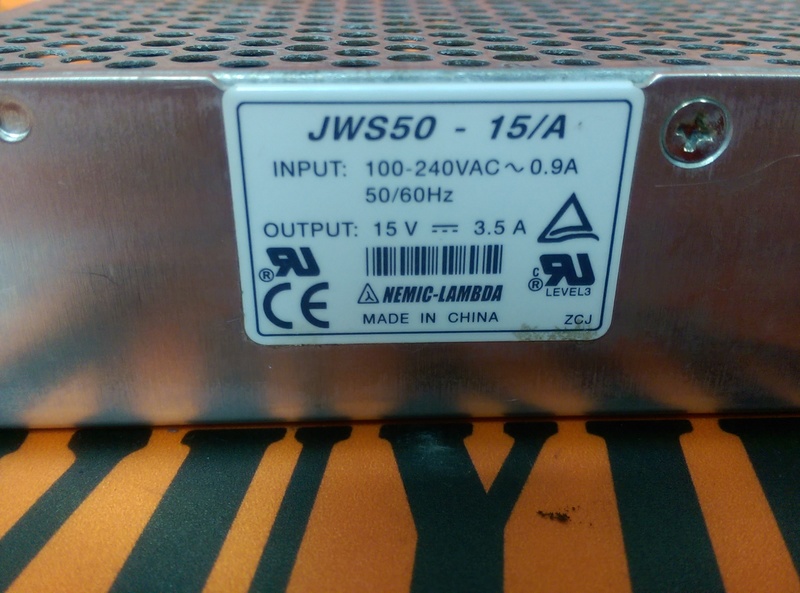 NEMIC-LAMBDA JWS50-15/A POWER SUPPLY - 裕益科技自動化設備可程式編碼器PLC分散式控制系統DCS